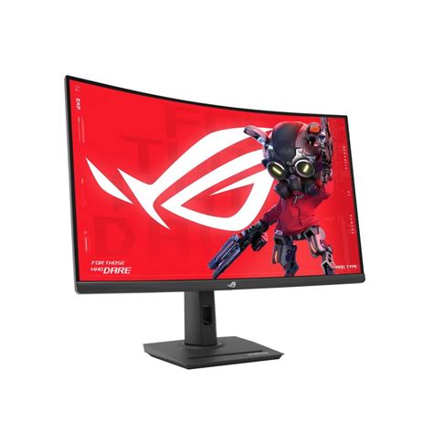 Monitor Asus Rog Strix Xg Wcs Wled Fast Va Curv R Hz Ms Hdr Gaming Black