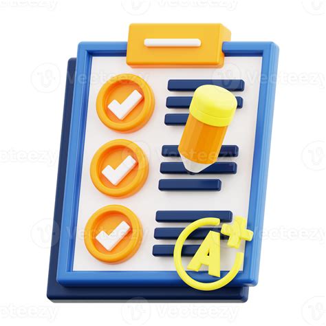 3d Test Results Icon Suitable For Educational Organizational Or