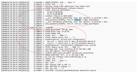 Tda4vm Tda4vm Sdk86 Cpsw9g Is Not Functioning Properly Unable To