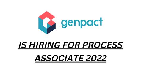 Genpact Careers 2022 Hiring For Process Associate