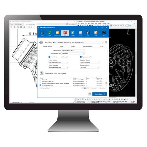 Convert PDFs With Technical Drawings To CAD AutoCad DXF