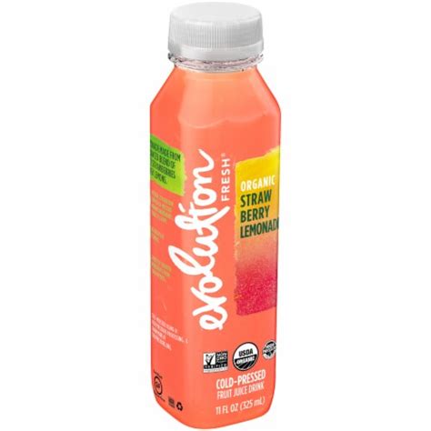 Evolution Fresh Organic Strawberry Lemonade 11 Fl Oz Ralphs