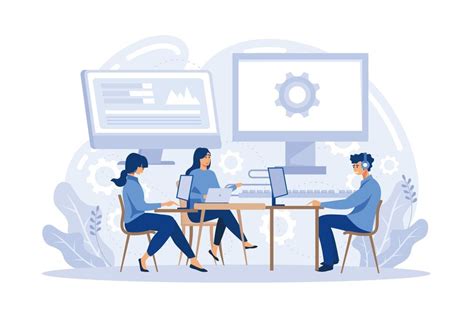 Premium Vector Computers And Software Computer Lab System