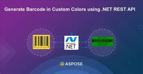 Generate Barcode Customize Barcode Color With Net Rest Api
