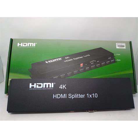 Jual Hdmi Splitter 1x10 Uhd 4k X 2k Shopee Indonesia