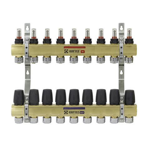 Колектор з витратомірами Raftec 1x9 Lcr 1 9 • Краща ціна в Києві Україні • Купити в Епіцентрі