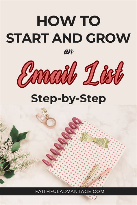 How To Start An Email List From Scratch A Step By Step Guide
