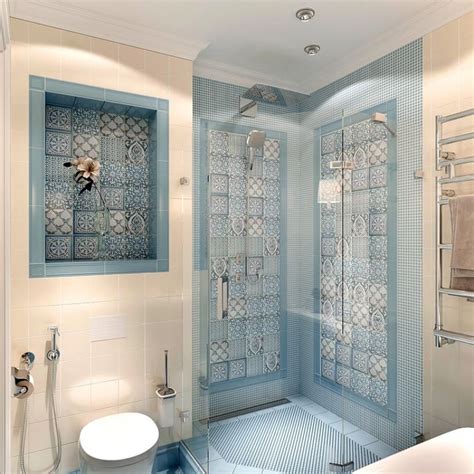 Фото Интерьер ванной комнаты Дизайн 4 комнатной квартиры 162 кв м в ЖК «Платинум стиль