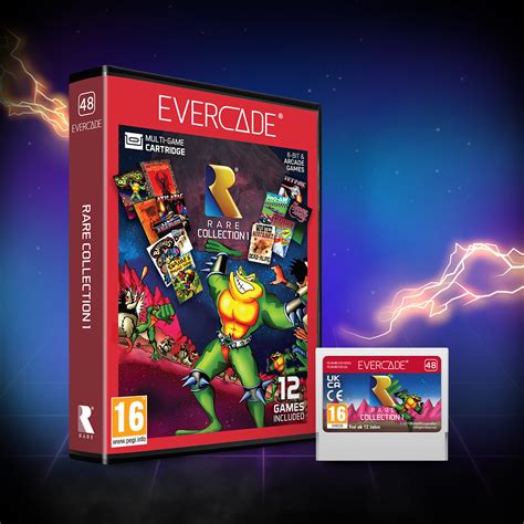 Rare Collection 1 Cartridges And Games Evercade