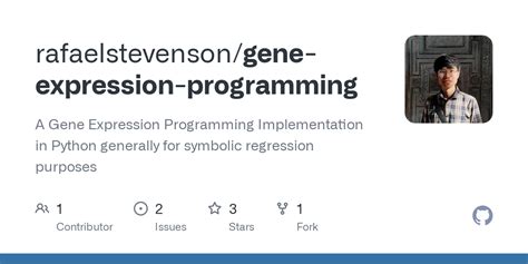 Github Rafaelstevensongene Expression Programming A Gene Expression