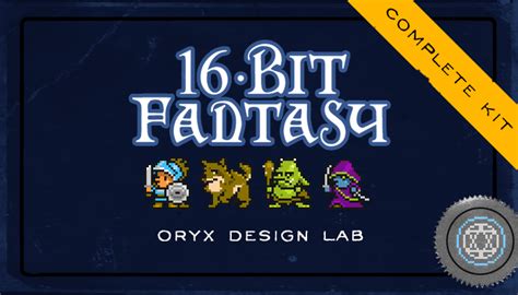 16 Bit Fantasy Sprite Set GameDev Market