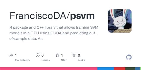 GitHub FranciscoDA Psvm R Package And C Library That Allows