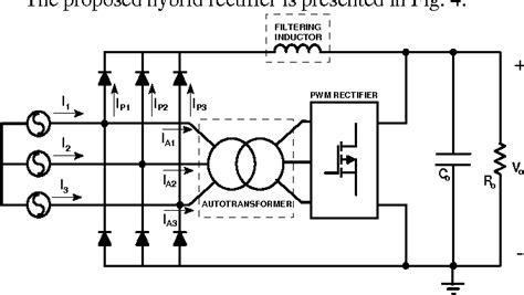 Figure 1 From Unidirectional Three Phase High Power Factor Hybrid Rectifier Semantic Scholar