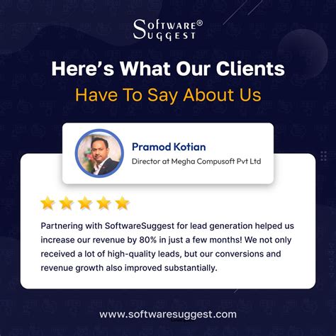 Softwaresuggest On Linkedin Customerfeedback Happyclients Customersatisfaction Clientreviews…