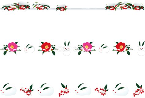 冬 雪 ライン イラスト無料 フリー90737 素材good