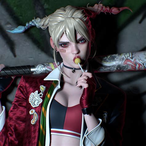 Harley Quinn Sexy Art