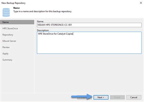 Hpe How To Configure Hpe Storeonce Catalyst Copy In Veeam Backup And Replication V10 The Blog