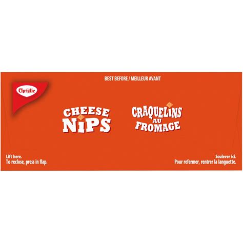 Christie Ritz Cheese Nips Crackers 200g71 Oz