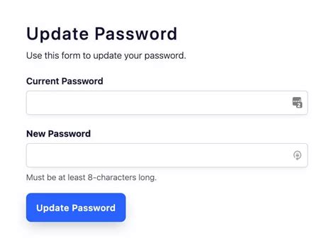 Password Form 11 Free Webflow Component