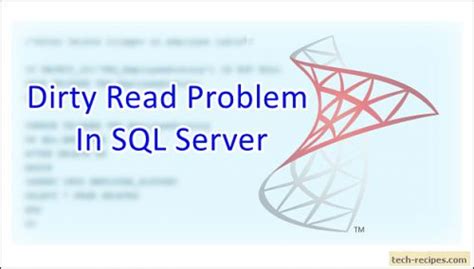 How To Read Uncommitted Dirty Data In Sql Server