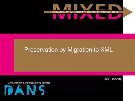 Ppt Preservation By Migration To Xml Powerpoint Presentation Free