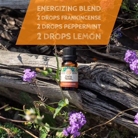 Energizing Blend Diffuser Blends Frankincense Doterra Essential Oils