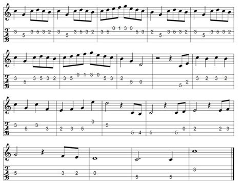 5 String Violin Sheet Music Tabs Irish Folk Songs