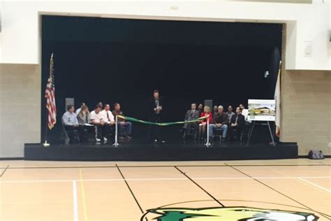 Arden Middle School Ribbon Cutting Ceremony Clarksullivan Construction