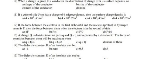The Dielectric Constant K Of An Insulator Can Be Filo