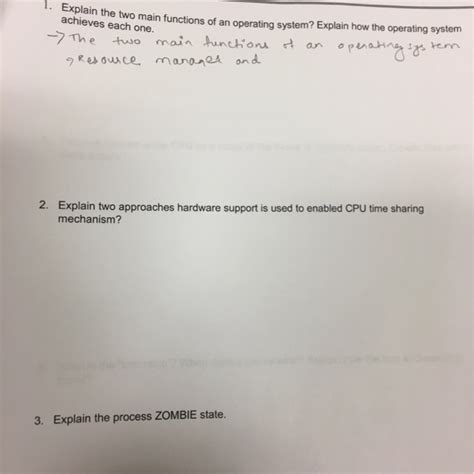 Solved Achieves Each One Ne Two Main Functions Of An Chegg