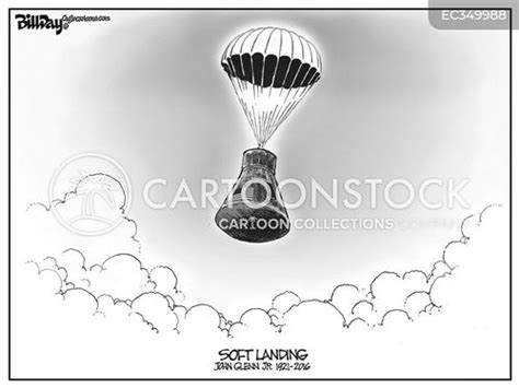 Soft Landing Cartoons And Comics Funny Pictures From Cartoonstock