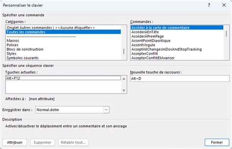 Word 2021 Personnaliser Les Raccourcis Clavier Par Défaut Médiaforma