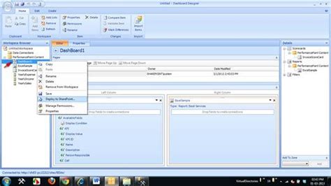 Create Scorecard And Deploy Dashboard In Sharepoint 2010 Using