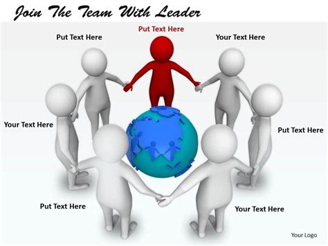 2413 join the team with leader ppt graphics icons powerpoint powerpoint presentation slides
