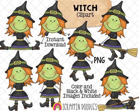 Halloween Witch Clipart