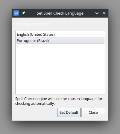 Change Spell Check Language In WPS Office Ask Ubuntu