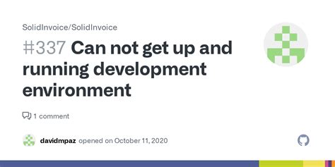 Can Not Get Up And Running Development Environment · Issue 337 · Solidinvoice Solidinvoice · Github