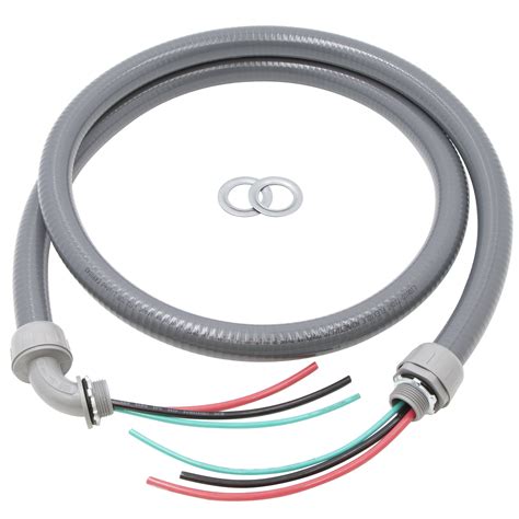 Maxxima 3 4 In X 6 Ft Liquid Tight Non Metallic Pvc Connector Conduit