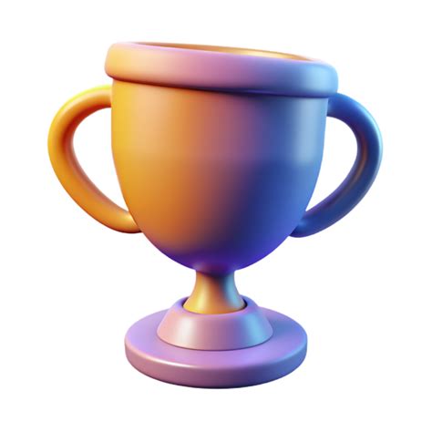 Trofee 3d Trofee Icoon 3d Trofee Symbool 3d Trofee Beeld 47248712 Png