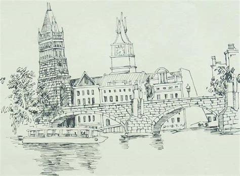 解放桥简笔画 简笔画 城堡简笔画 大山谷图库