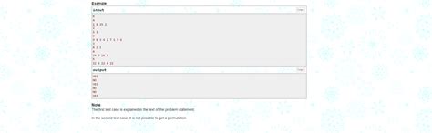 Solved Time Limit Per Test 3 Seconds Memory Limit Per