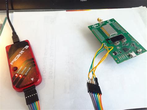 Upgrade Firmware On Microchip Lora Mote With Microchip Pickit 3 4 Steps Instructables