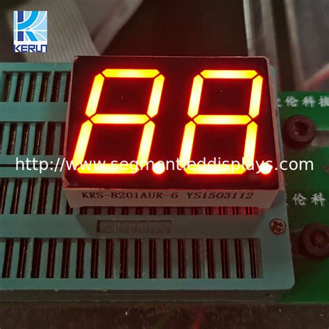 08 2 Digit 7 Segment Numeric Led Display For Audio Equipment