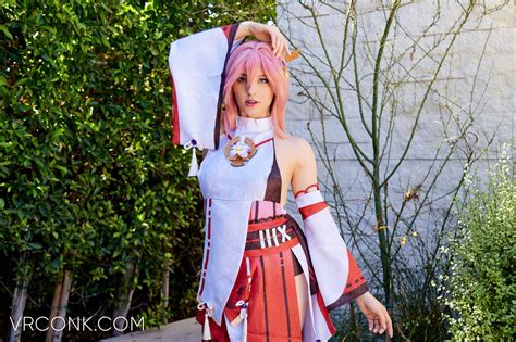 Genshin Impact Yae Miko Vr Porn Parody Vr Porn Video Vrporn Com