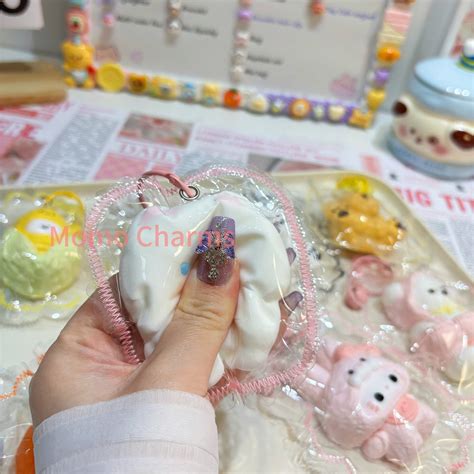 Cute Bunny Taba Squishy Toy Momocharms