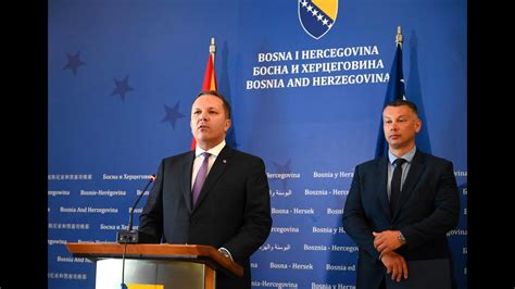Изјава Спасовски билатерална средба со министерот за безбедност на Босна и Херцеговина Ненад
