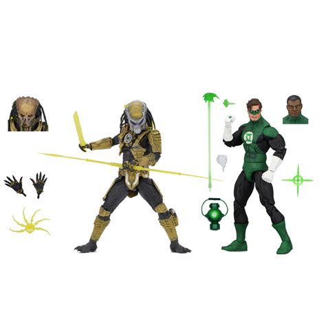 Neca Green Lantern Vs Predator 2 Pack Nycc 2019 Exclusive Zapp Comics