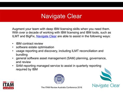 Australia Conference Getting The Best From Ibm License Metric Tool Ilmt Are You Ready For