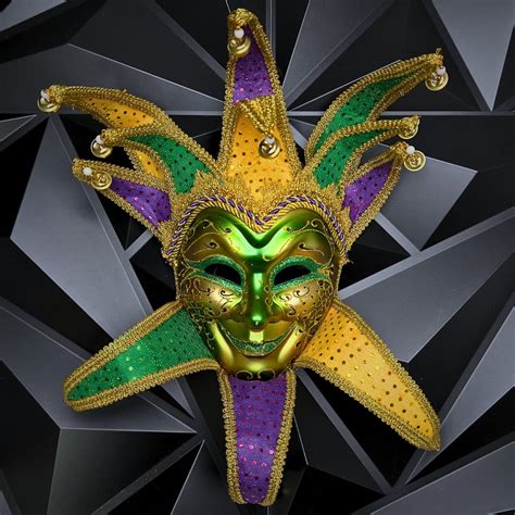 Unmasking The Mystique The History Of Jester Masks In Mardi Gras