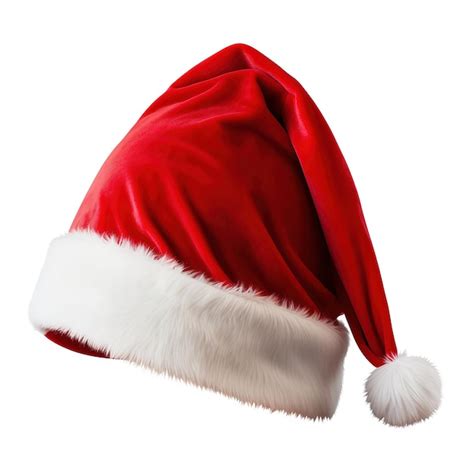 고립 된 투명한 배경 Png Ai 생성 된 산타 클로스 ⁇ 프리미엄 사진